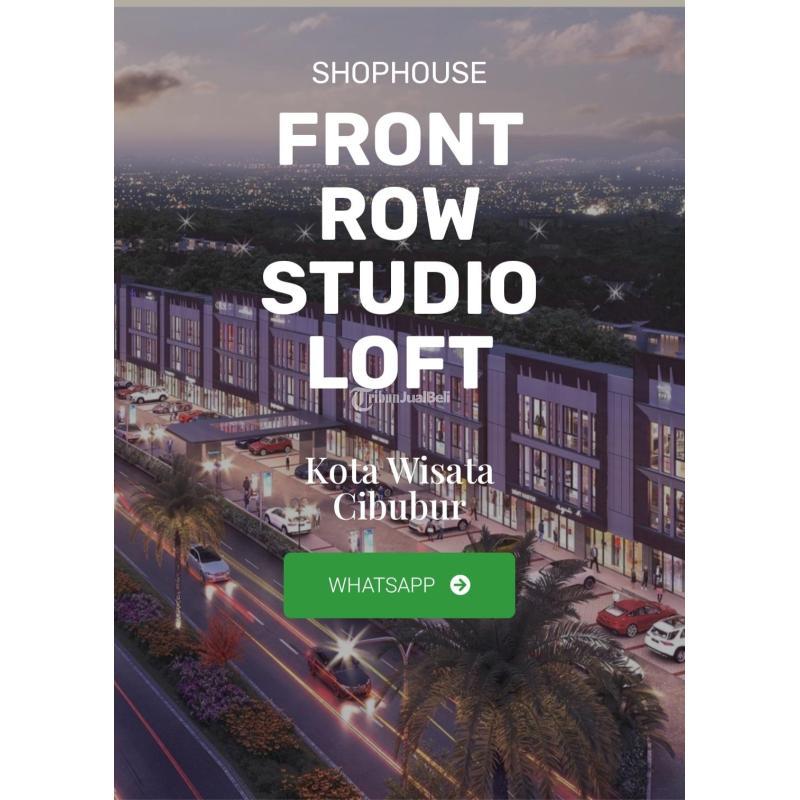 Ruko 3 Lantai Front Row Studio Loft Kota Wisata Cibubur,Cibubur - Tribun JualBeli