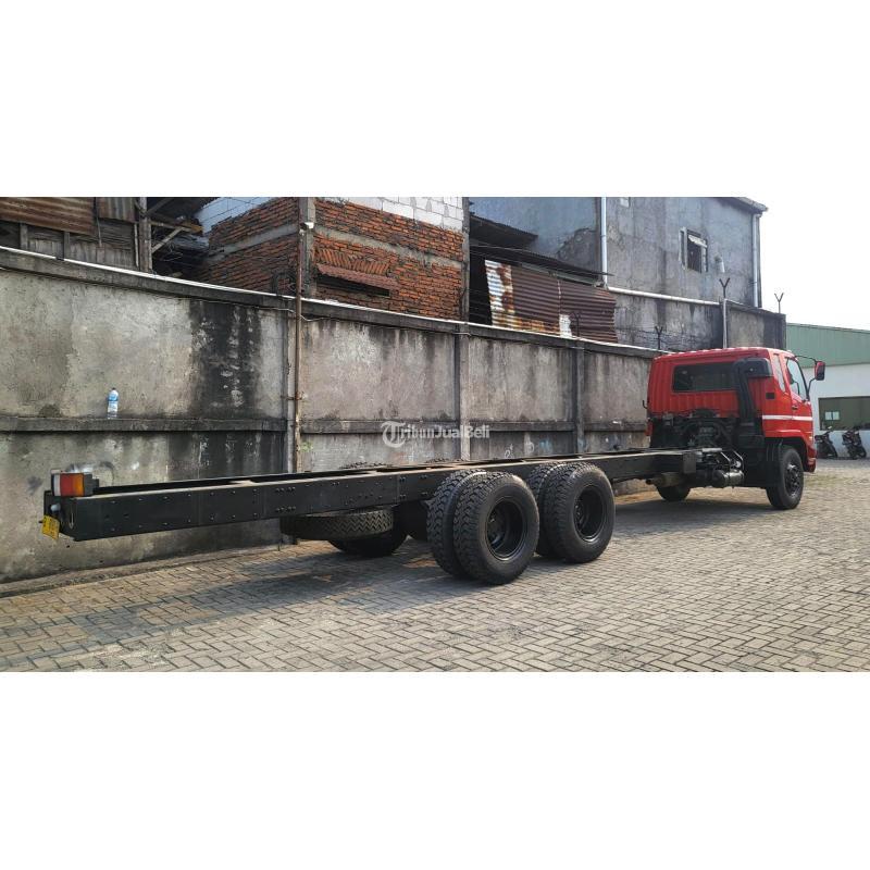 Mitsubishi Fuso Tronton 6x2 FN 61 FL HD Sasis 2020 Murah 10 Ban Baru di ...