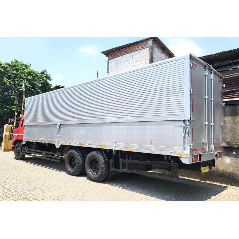 Mitsubishi Fuso Tronton 6x2 Hd Wingbox 2020 Mulus 11 Ban Baru Murah di ...