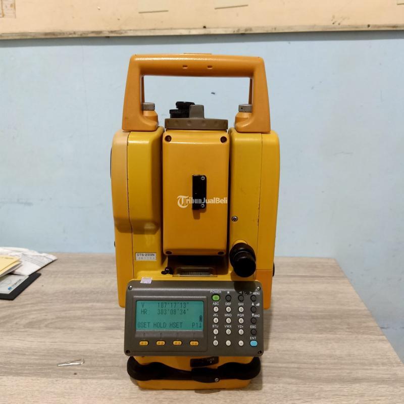 Total Station Topcon GTS 233N Blue Label Bekas Mulus Fullset di Jakarta ...