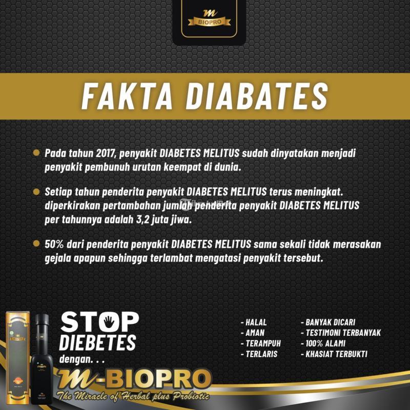 M Biopro Herbal Alami Obat Diabetes Ampuh di Gresik Jawa Timur - Tribun ...