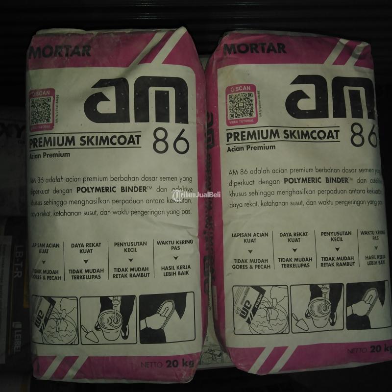 Mortar Instan 86 Premium Skimcoat di Bandung Kota Jawa Barat - Tribun ...