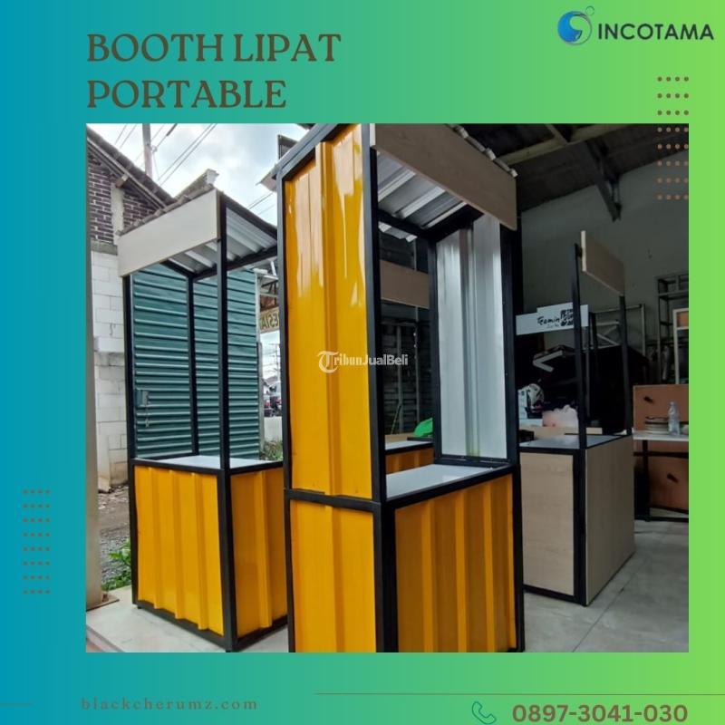 Meja Booth Lipat Portable Bisa Custom di Banjar Jawa Barat - Tribun ...