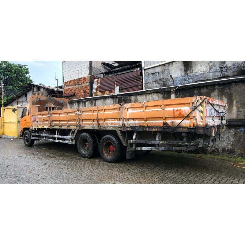 Regist 2021 Mitsubishi Fuso Tronton 6x2 FN 61 FL HD Bak Cargo 2020 di ...