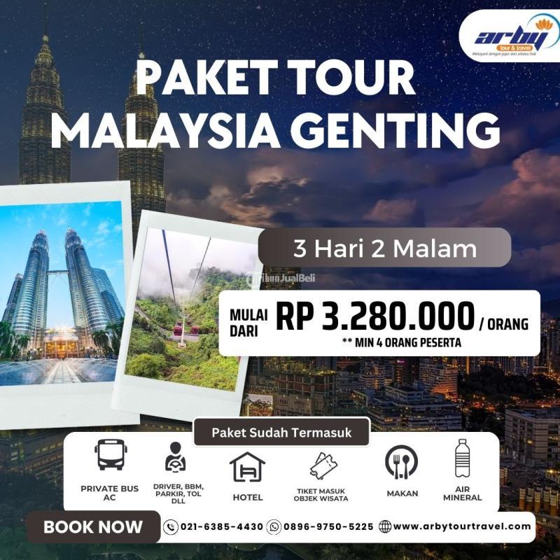 Paket Tour Luar Negeri Malaysia Genting 3H2M di Jakarta Pusat - Tribun JualBeli