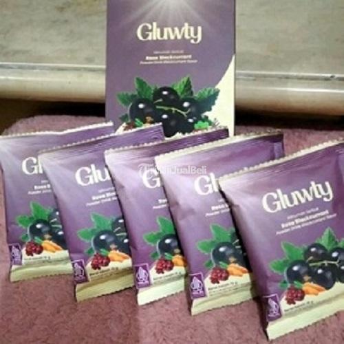 Gluwty Suplemen Collagen Original Minuman Serbuk Pemutih Badan dan ...