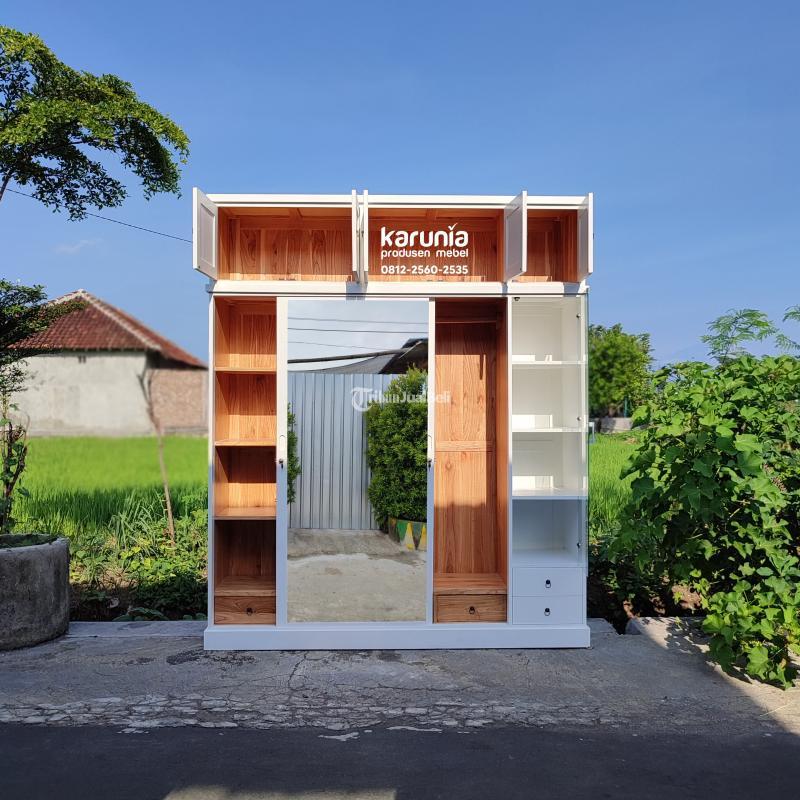 Lemari Pakaian Kayu Tumpuk Bisa Custom di Klaten Jawa Tengah - Tribun ...