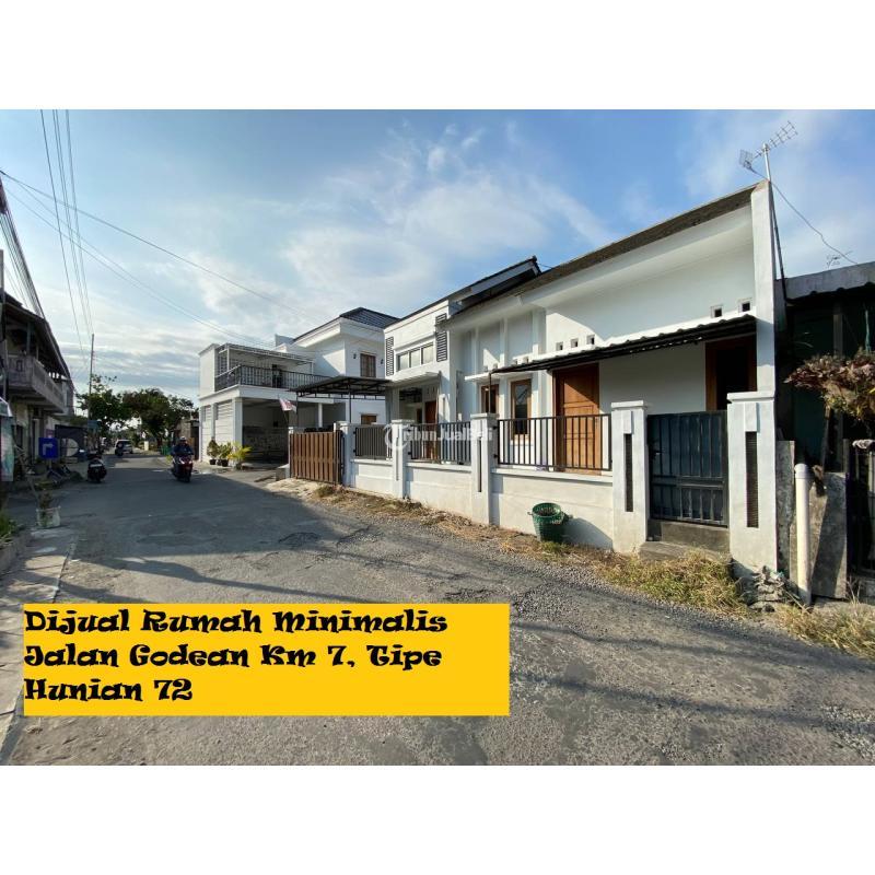 Jual Rumah Minimalis Luas 105m2 Jalan Godean Km 7, Tipe Hunian 72 di ...