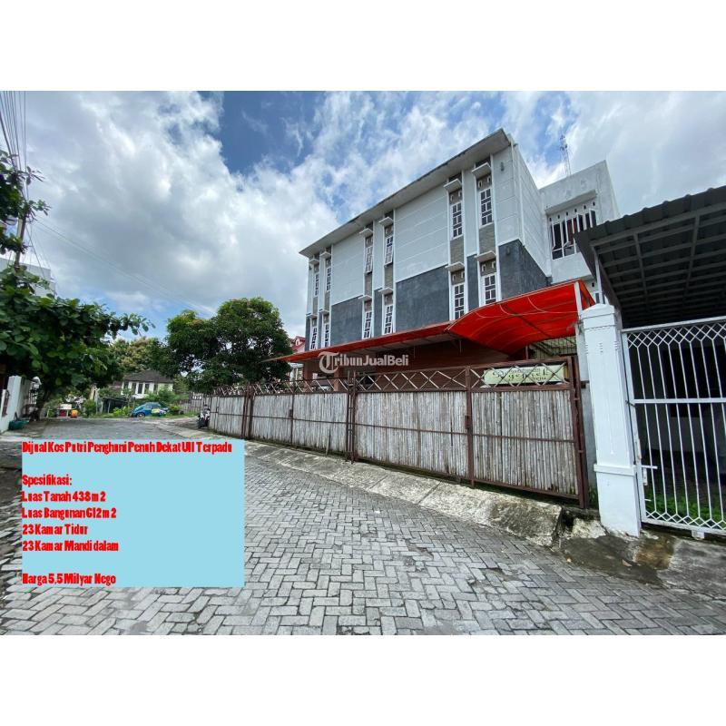 Dijual Kos Putri LT438 LB612, 23 Kamar Penghuni Penuh Dekat UII Terpadu ...