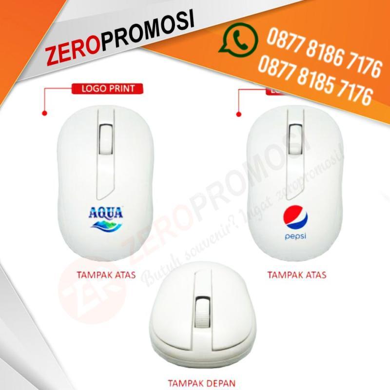 Mouse Wireless Custom MW05 Custom Sablon Logo di Tangerang Banten - Tribun JualBeli