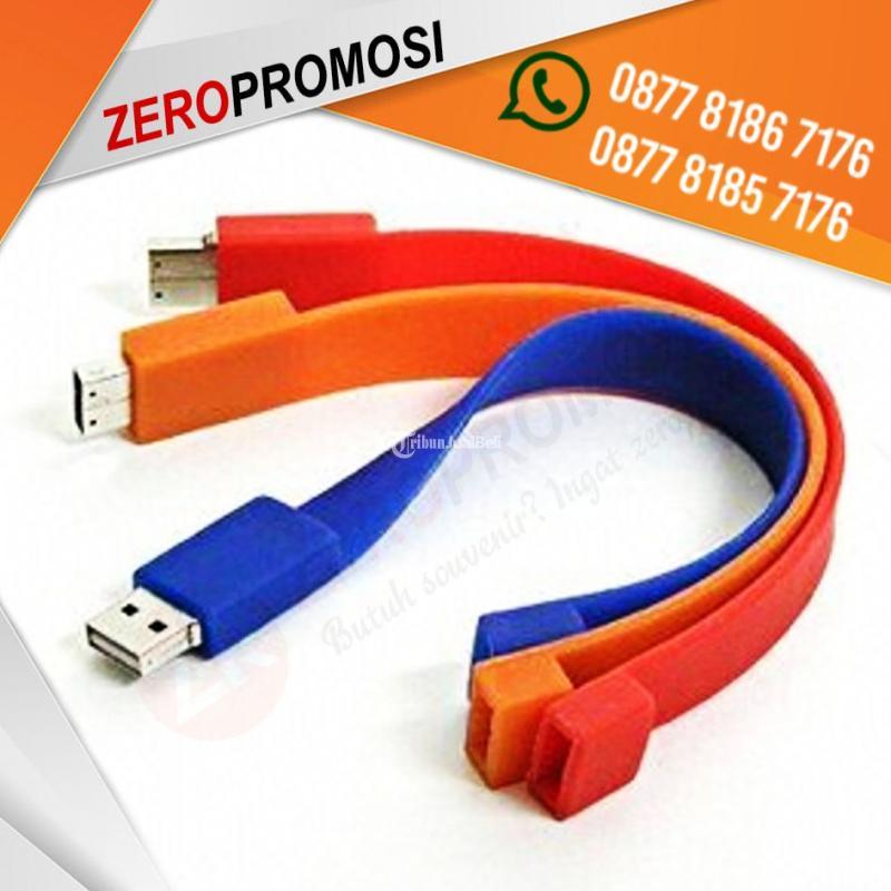 Souvenir USB Flashdisk Gelang Kotak Karet FDBR01 di Tangerang Banten ...