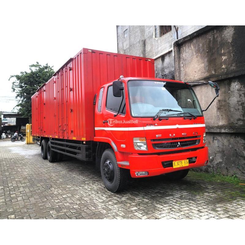 Mitsubishi Fuso Tronton FN 61 FL HD Box Besi 2020 Bekas Ban Baru di ...