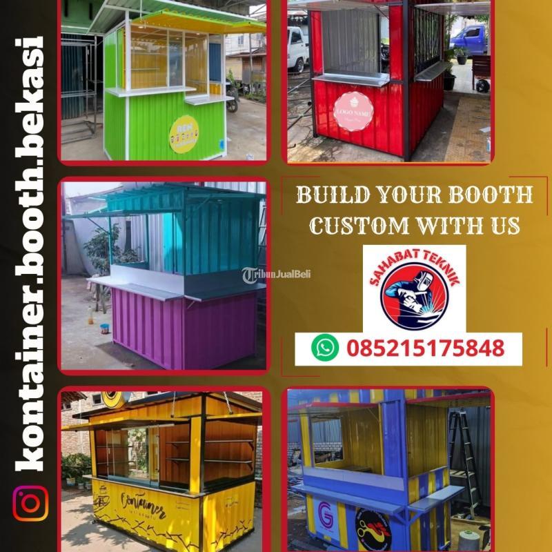 Booth Container Custom Kekinian di Bekasi Jawa Barat - Tribun JualBeli