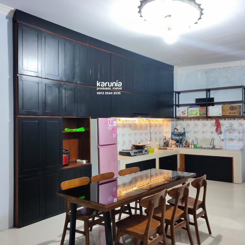 Kitchen Set Kayu Jati Minimalis di Klaten Jawa Tengah - Tribun JualBeli