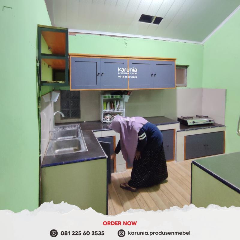 Desain Kitchen Set Kayu Minimalis di Klaten Jawa Tengah - Tribun JualBeli
