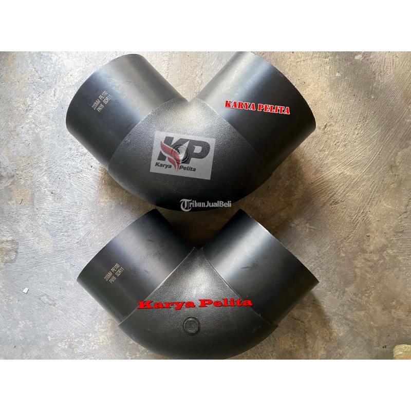 Elbow 90 Hdpe 200 mm 8 inch pn 16 sdr 11 Injection Molding di Sidoarjo Jawa Timur - Tribun JualBeli