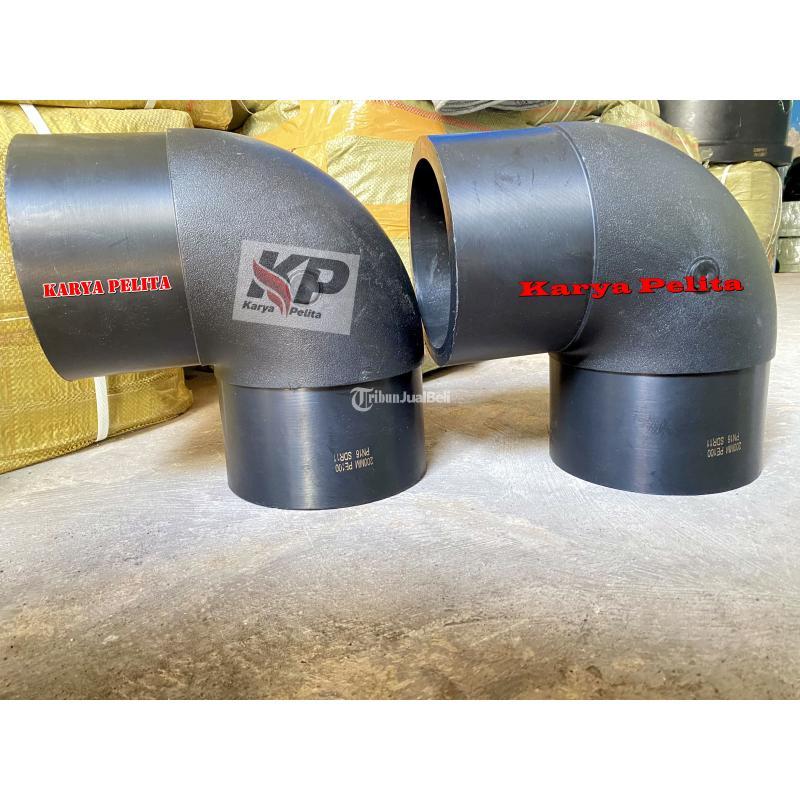 Elbow 90 Hdpe 200 mm 8 inch pn 16 sdr 11 Injection Molding di Sidoarjo Jawa Timur - Tribun JualBeli