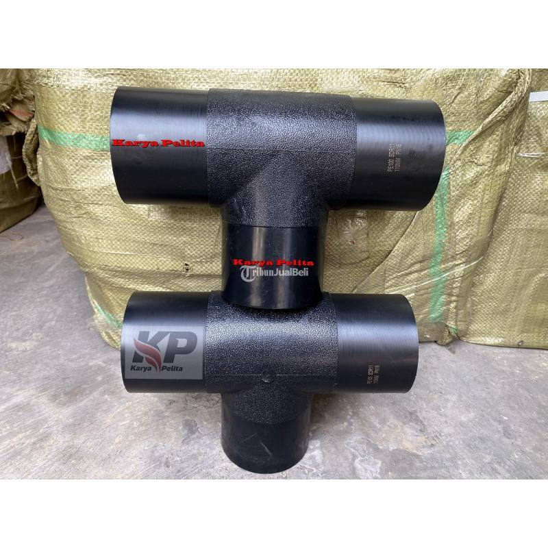 Tee hdpe 110 mm 4 inch pn 16 sdr 11 injection molding - Tribun JualBeli