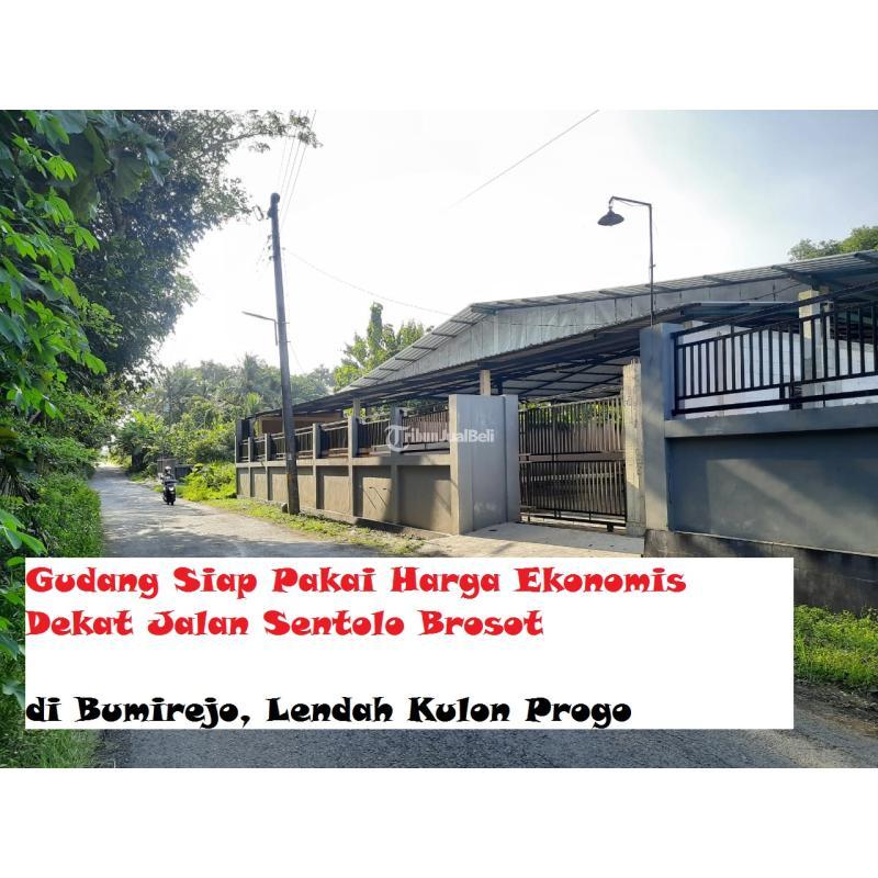 Jual Gudang Luas 902 Siap Pakai Harga Ekonomis Dekat Jalan Sentolo Brosot di Kulon Progo Jogja ...
