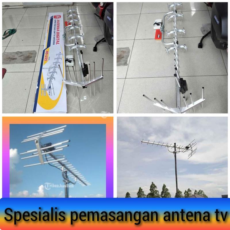 Jasa pemasangan antena tv digital uhf - Tribun JualBeli
