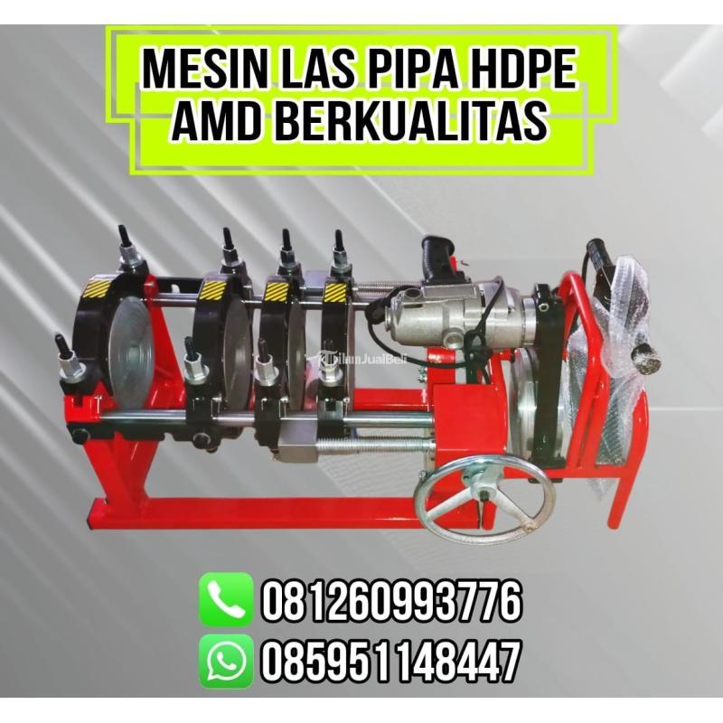 Mesin Las Pipa HDPE AMD Bergaransi Manual Butt Fusion Welding Machine ...
