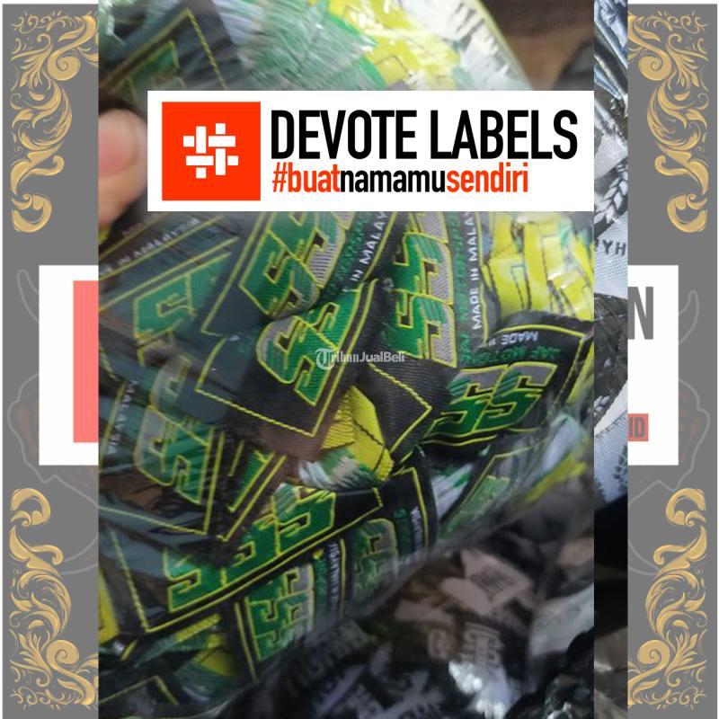 Label Bordir Woven PT. Devote Labelindo di Nganjuk Jawa Timur - Tribun JualBeli