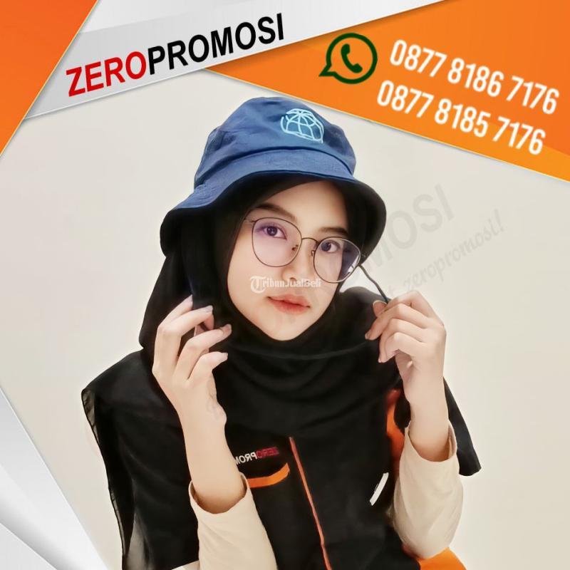 Topi Bucket Gunung Rimba Custom Logo Design di Tangerang Banten ...