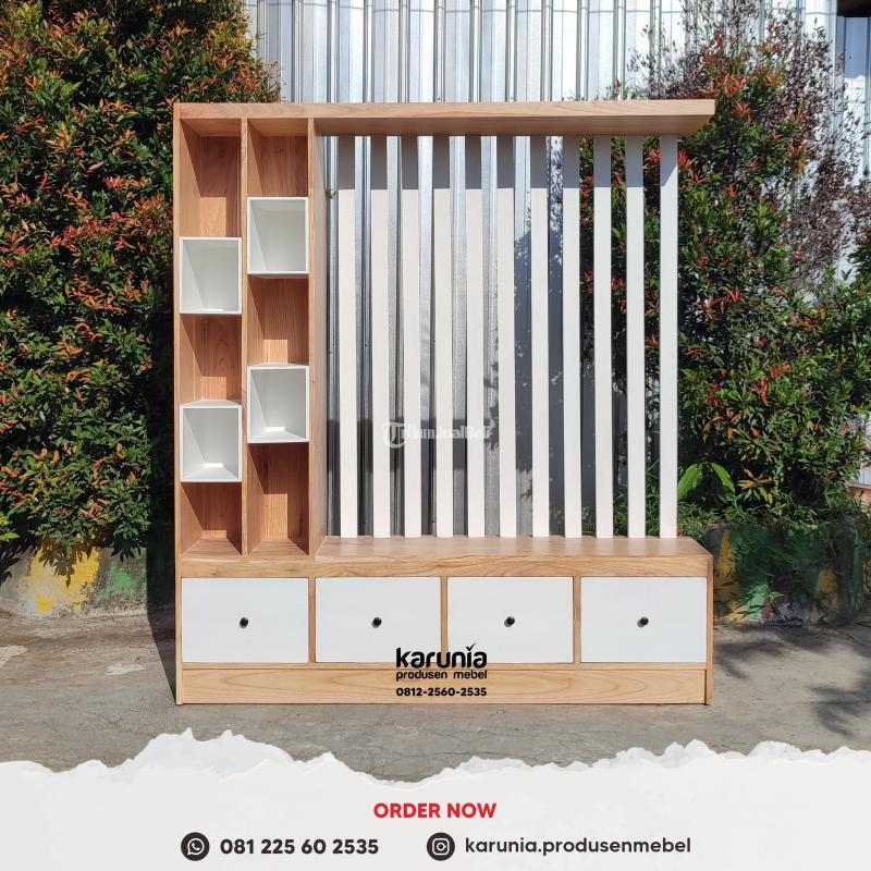 Produsen Partisi Kayu Rak Tv Minimalis di Semarang Jawa Tengah - Tribun ...