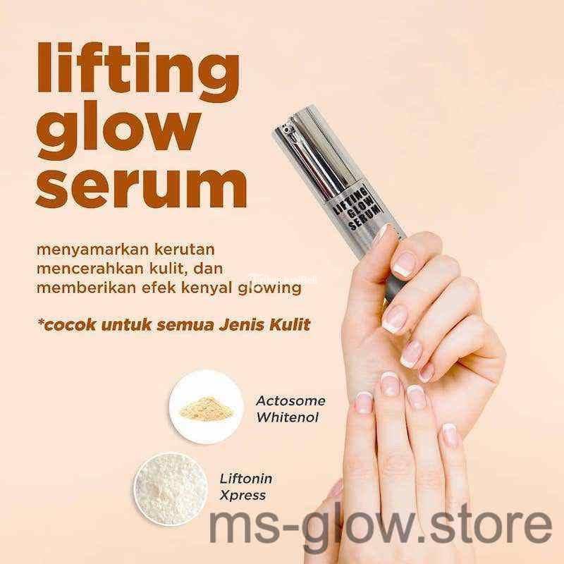 MS GLow Lifting Serum Harga Terjangkau di Surabaya Jawa Timur - Tribun ...