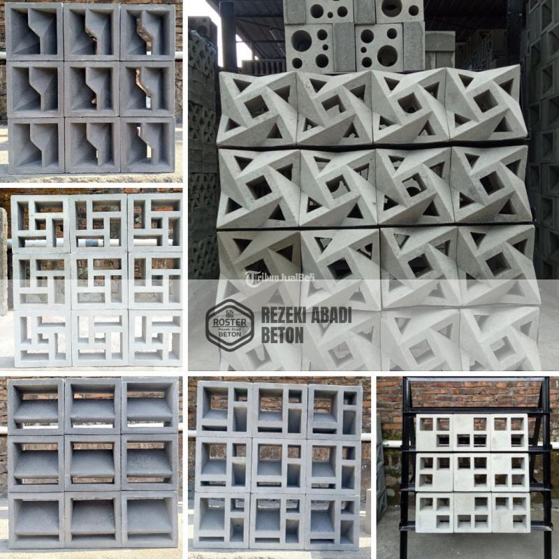 Roster Beton Minimalis Beragam Motif di Nganjuk Jawa Timur - Tribun ...