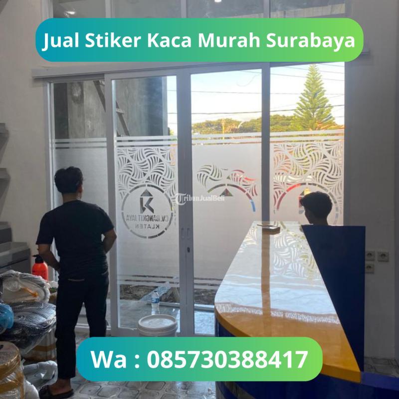 Stiker Kaca Surabaya Stiker Kaca Sandblast Es Buram, Motif, Costum ...