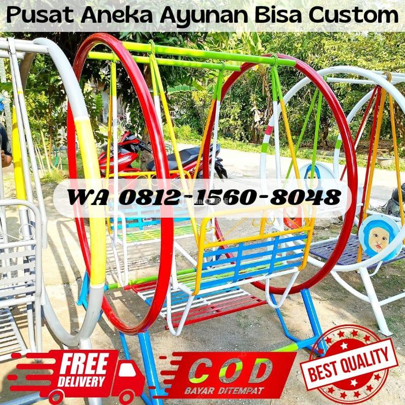 Ayunan Besi Dan Mainan Paud di Pujer di Bondowoso Jawa Timur - Tribun ...