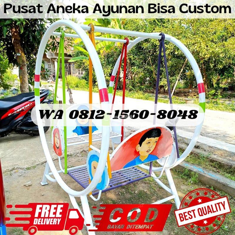 Ayunan Besi Dan Mainan Paud di Pujer di Bondowoso Jawa Timur - Tribun ...