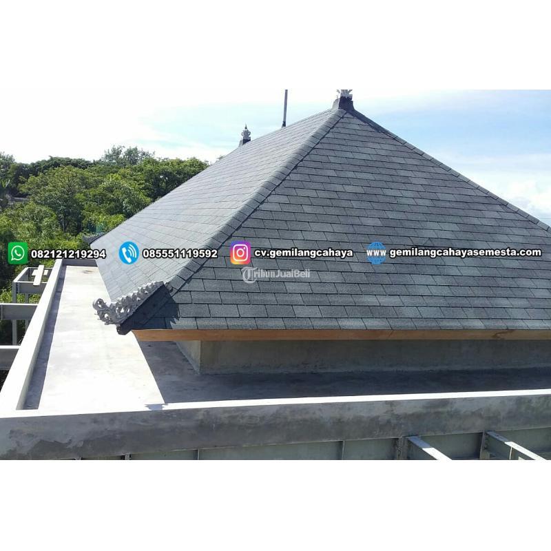 Bali Bitumen Asphalt Shingles Genteng Aspal Flat Atap Sirap Rectangular ...