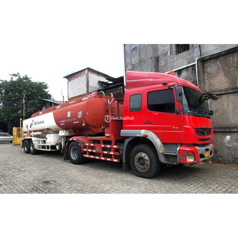 Mitsubishi Fuso Engkel Head Trailer 2017 Buntut Tangki Air Solar Minyak ...