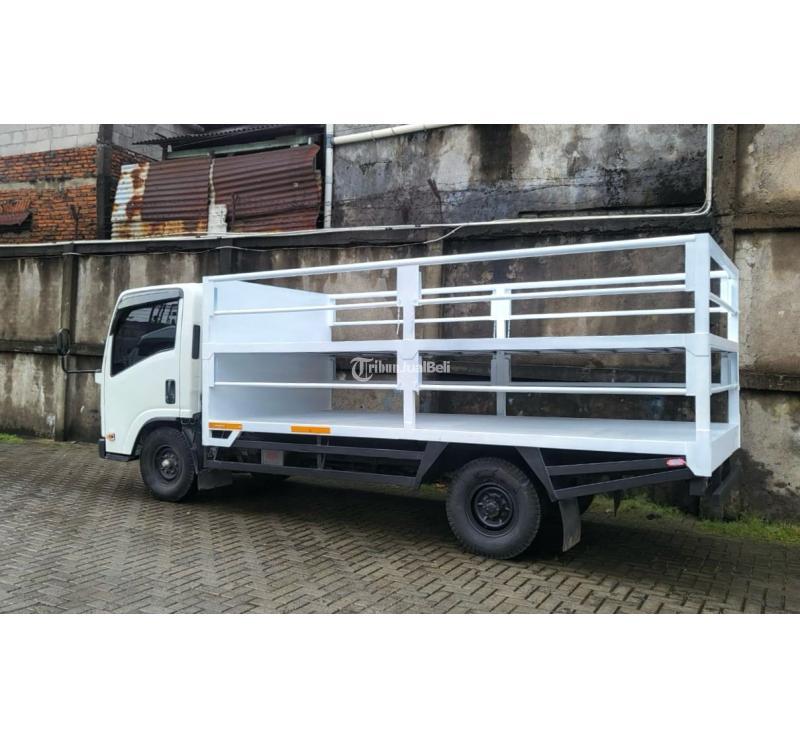 CDE Long Engkel Isuzu Elf Bak Besi Aqua Galon 2021 Bekas Murah Ban Baru ...