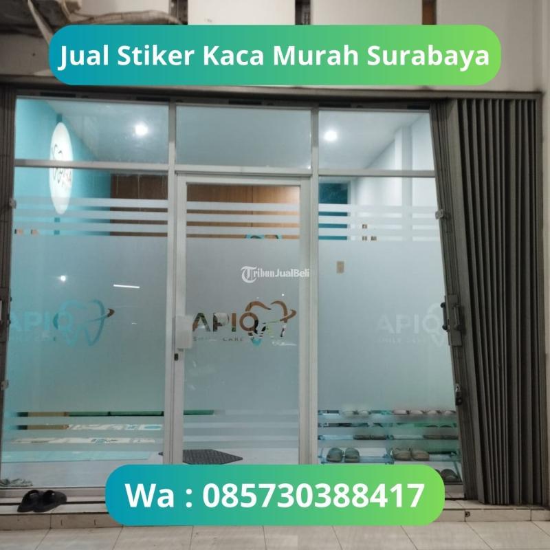 Stiker Kaca Surabaya Stiker Kaca Sandblast Es, Kaca Film, Oneway Vision ...