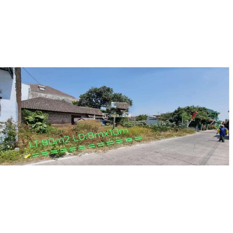 Dijual Tanah Luas 80 m2 Cantik Gedongan Colomadu Tepi Jalan Desa di ...