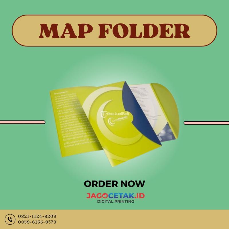 Cetak Map Folder Custom Jagocetak.id di Sidoarjo Jawa Timur - Tribun ...