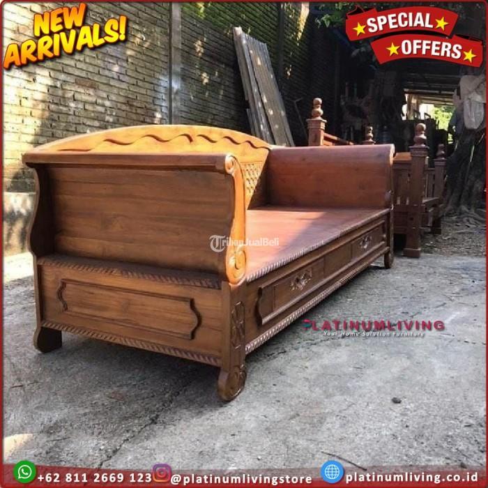 Bale Bale Jati Bangku Bale Bale Jati Ukir Bangku Risban Jati Jepara di ...