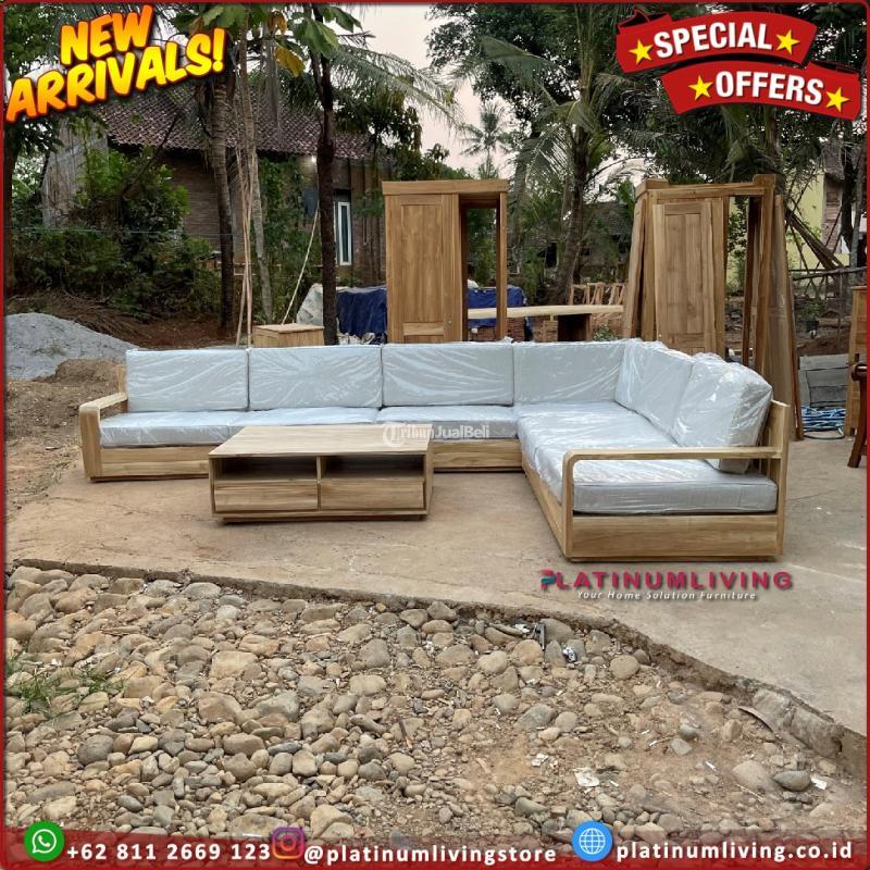 Kursi Sofa jati Modern Sofa jati Furniture Jepara di Banjarnegara Jawa Tengah - Tribun JualBeli