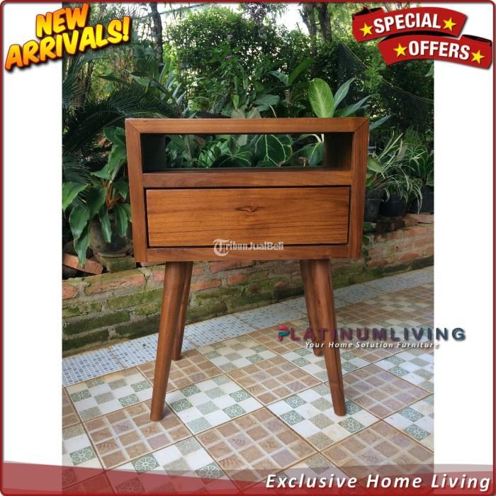 Bedside Table Jati Laci 1 , Nakas Jati Minimalis Modern Jati Jepara di ...