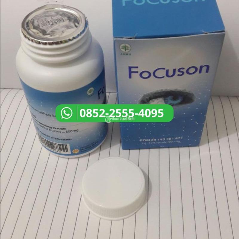 Focuson Suplemen Untuk Memulihkan Mata Rabun dan Katarak Asli Original ...