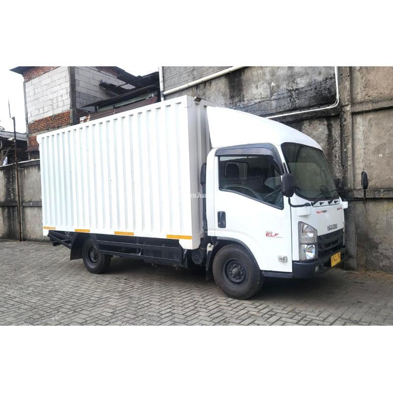 CDE LONG Isuzu Elf Engkel NLR 55 TLX Box Besi 2021 Bekas Mulus Ban ...