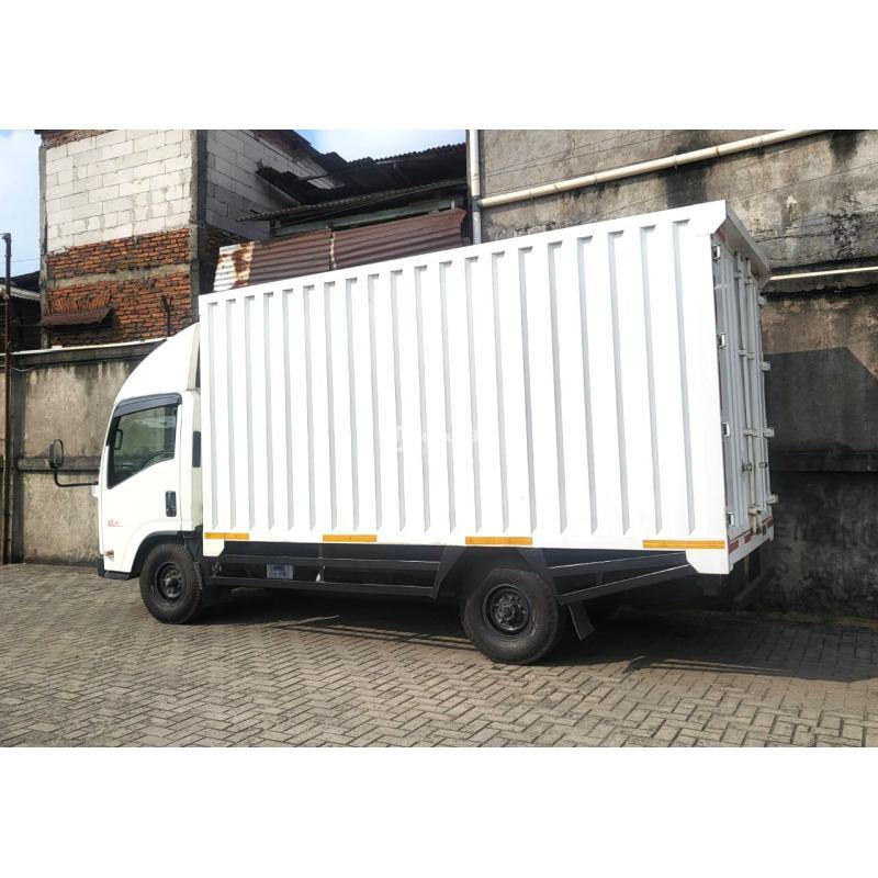 CDE LONG Isuzu Elf Engkel NLR 55 TLX Box Besi 2021 Bekas Mulus Ban ...
