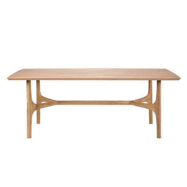 Dining Table Teakwood Furniture Jepara di 200cm X 80cm di Sleman Jogja ...