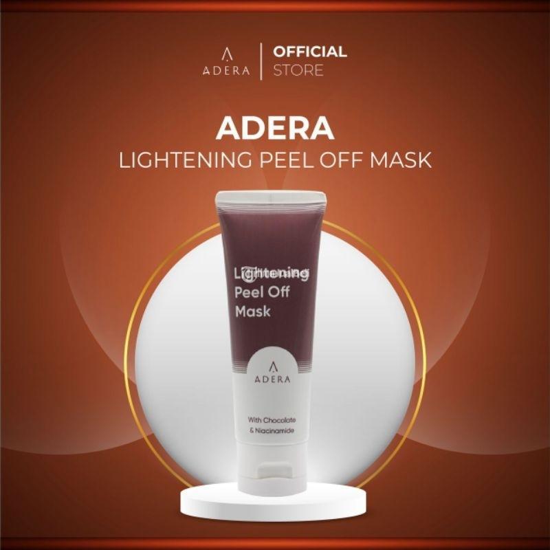 Adera Lightening Peel Off Mask Masker Wajah Penghilang Flek Hitam di ...