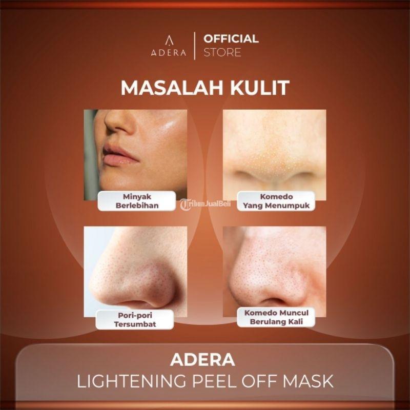 Adera Lightening Peel Off Mask Masker Wajah Penghilang Flek Hitam di ...