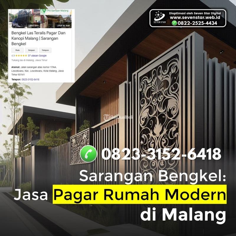 Jasa Pembuatan Pagar Ornamen Custom di Malang Jawa Timur - Tribun JualBeli