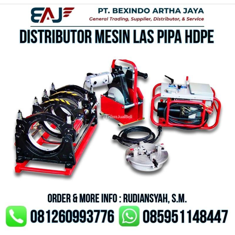 Mesin Las Pipa HDPE Hydraulic Butt Fusion SHD 315 A4 Size 2 sd 12 Inch di Jakarta Timur - Tribun ...